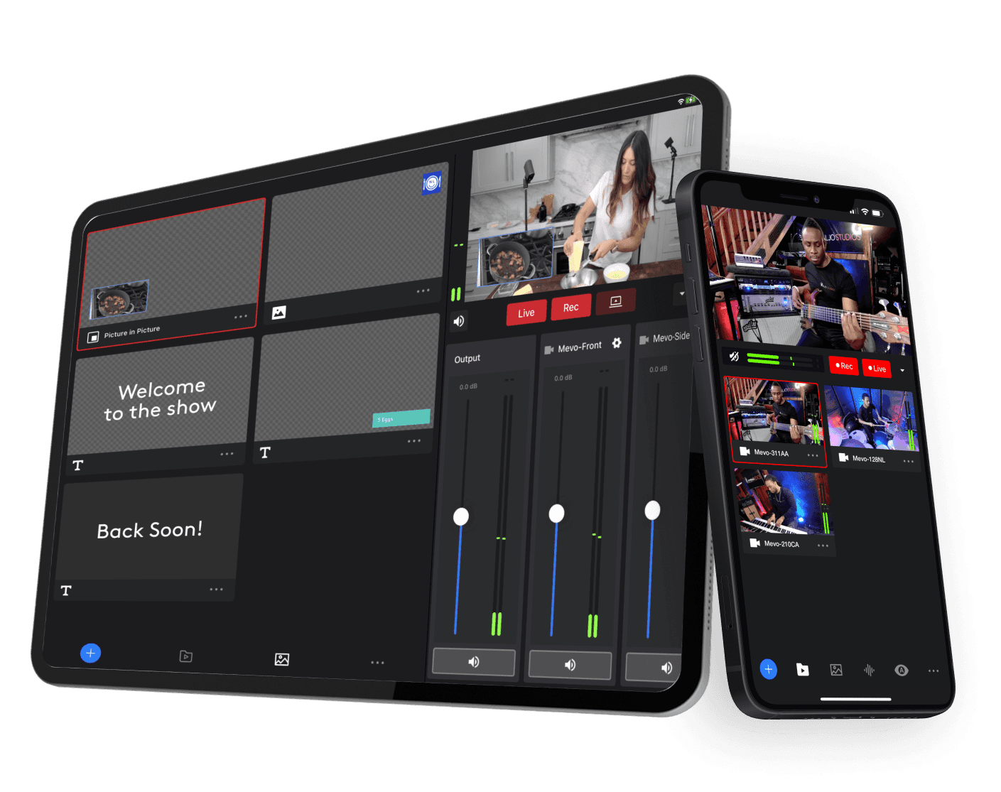 Mevo Camera App | Wireless Live Streaming for iOS & Android
